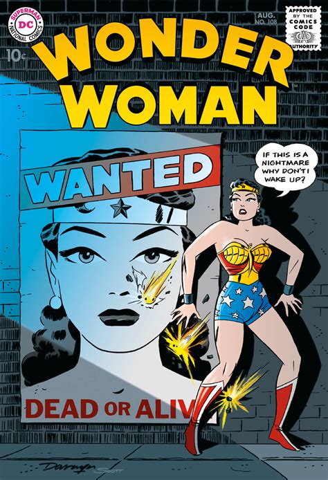 Wonder Woman No 108 Cover By Andru Esposito Catspaw Dynamics