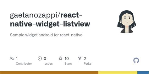 sample widget android for react native r coolgithubprojects