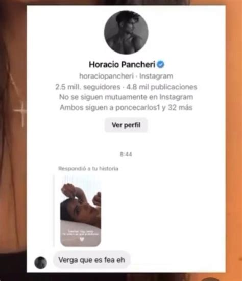 Horacio Pancheri Llama Fea A Samadhi Zendejas Y Ella Lo Expone
