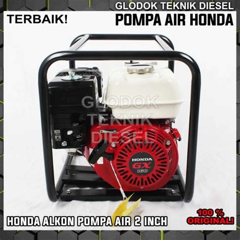 Promo Mesin Pompa Air Sawah Irigasi Alkon Water Pump Honda Gx 160 2