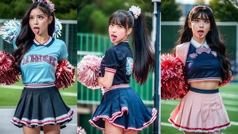 Ai Cheerleader Ai Art Ai Look Bookahegao Youtube