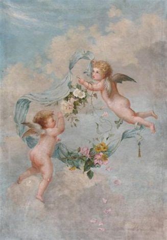Pin By Crystal Wehmeier On Art Of All Types Cherub Art Angel Art