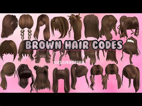 Roblox Beautiful Brown Hair Codes Infoupdate Org