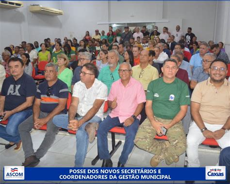 Prefeitura Municipal de Caxias MA empossa novos secretários e