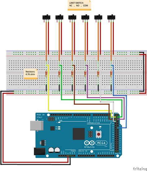 Kimyasal R Nler Alt N Sar Ms Limit Switch Arduino Uno Unite Sal Nce