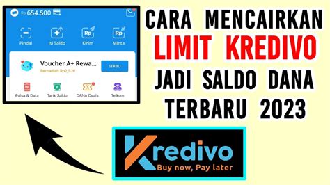 Cara Mencairkan Limit Kredivo Terbaru 2023 Tanpa Jasa Gestun YouTube