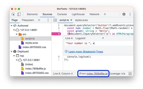 Debug Your Original Code Instead Of Deployed With Source Maps Chrome