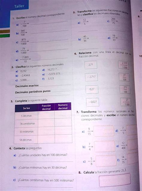 SOLVED Me Puede Ayudar Porfa Taller Transforma Las Siguientes