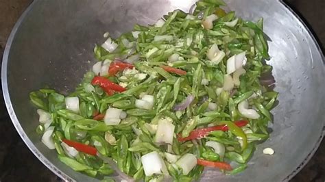 Ginisang Baguio Beans At Pechay With Pork YouTube