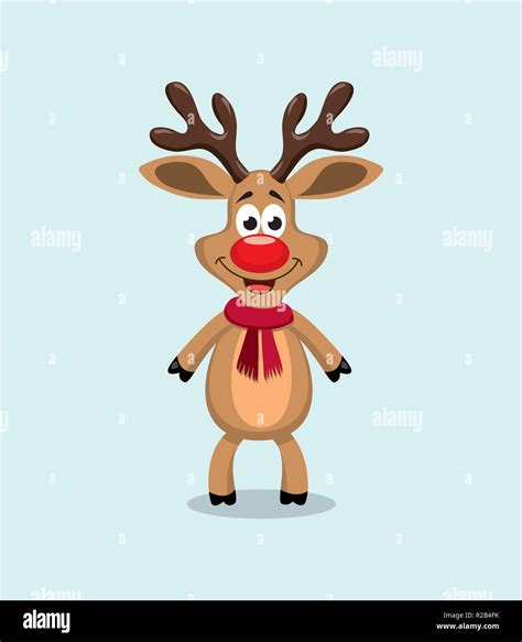 Rudolf The Rednosed Reindeer Face