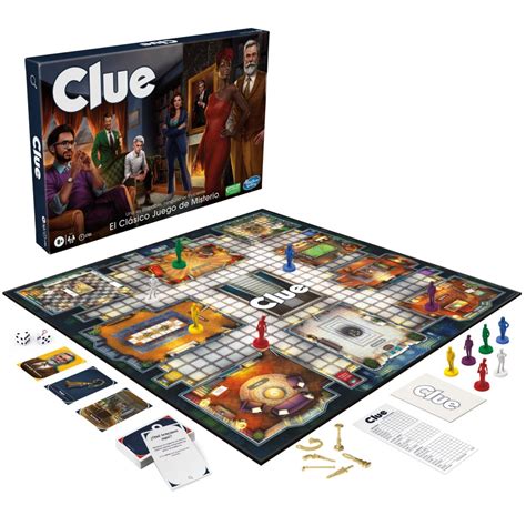 Ripley JUEGO DE MESA HASBRO GAMING F6420 CLUE