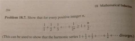 solved show that for every positive integer n 1 1 1 2