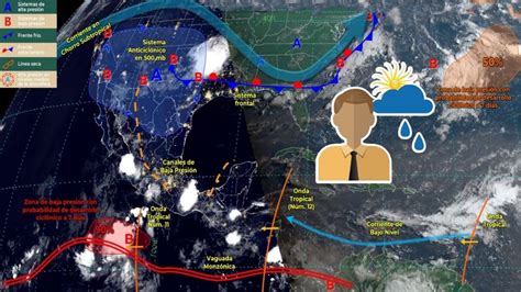 Onda Tropical 12 entra a México Qué estados impactará y cómo afectará
