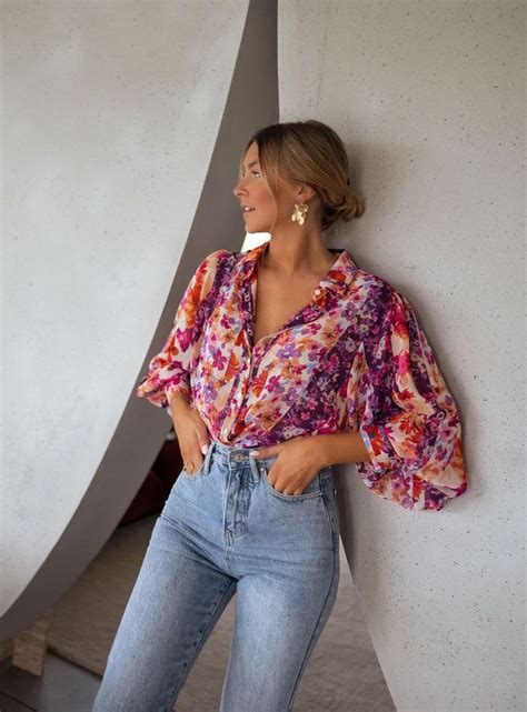 Pin On Denim Skirt Outfits In Fashion Outfits Floral Shirt