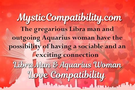 Libra Man Aquarius Woman Compatibility Mystic Compatibility
