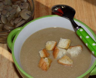 Zupa Krem Z Pieczonych Pieczarek Przepis PrzyslijPrzepis Pl