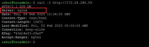 hiding the nginx version from header tecadmin