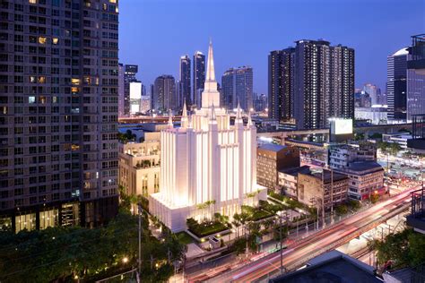 El Primer Templo De La Iglesia De Jesucristo En Tailandia Abre Sus