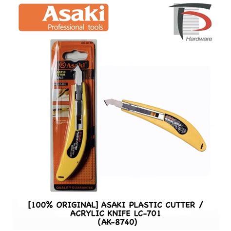 Original Asaki Plastic Cutter Acrylic Knife Lc Ak