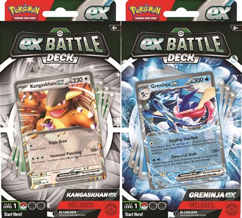 Pokemon Kangaskhan Greninja Ex Battle Deck Box Presell Da Card World