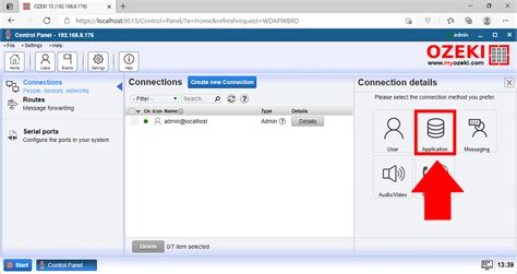 how to setup oledb database connection