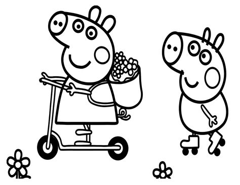 Coloriages Peppa Pig Imprimer