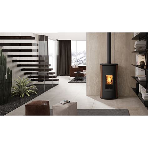 Poêle à granulés Edilkamin CHERIE 11 EVO Air Tight C série acier