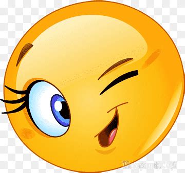 Emoticon Zwinker Smiley Emoji Zunge Smiley Kreis Verr Cktes Gesicht 0