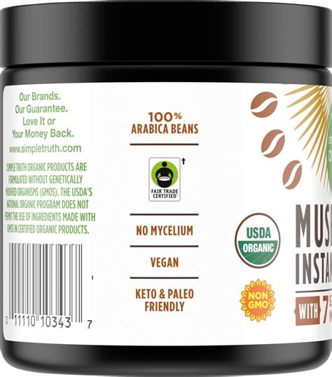 Simple Truth Organic Mushroom Instant Coffee 2 12 Oz 2 12 Oz Shipt