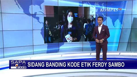 Permohonan Banding Tersangka Ferdy Sambo Ditolak Polri Sambo Akan