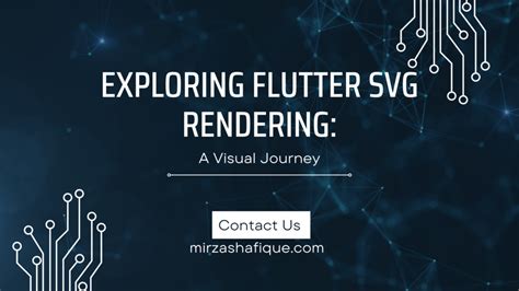 Mastering Flutter SVG Rendering Mirza Shafique