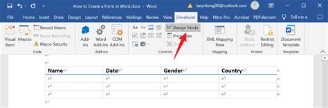 How To Create A Fillable Form In Word Instantly Quick Tips UPDF