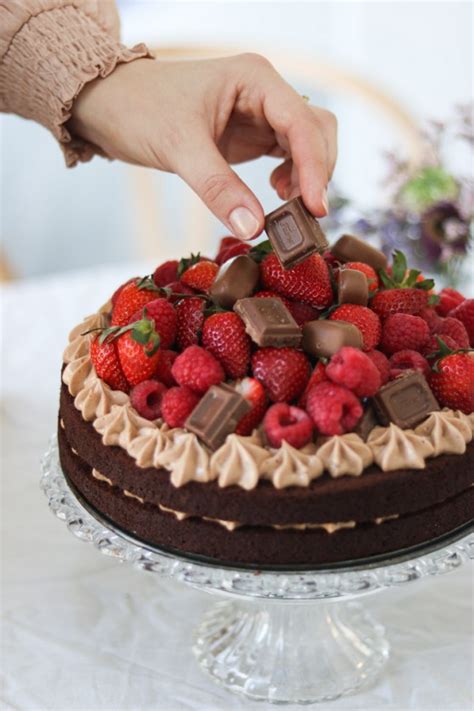 Black Magic kage Opskrift på chokoladekage med mousse