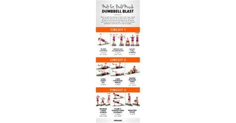 Weight Training For Women Dumbbell Circuit Workout POPSUGAR Fitness
