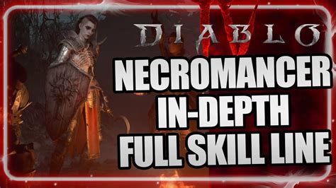 Diablo Necromancer Skill Tree Build Complete In Depth Look Guide