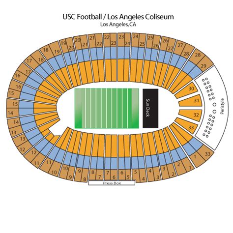 USC Trojans Tickets For Sale Schedules And Seating Charts