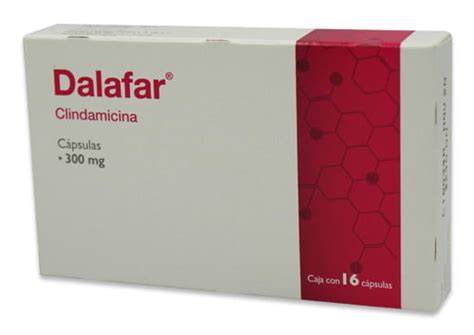 Compra Dalafar clindamicina 300 mg con 16 cápsulas en Prixz