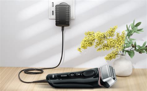 SoulBay 12V Chargeur pour Braun Rasoir électrique Série 6 7 9 Série 4