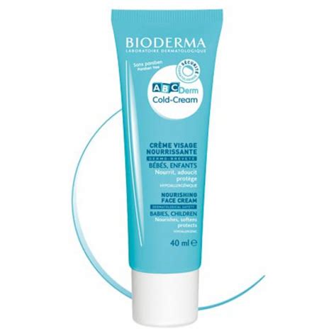 BIODERMA ABCDERM COLD CREAM CREME VISAGE NOURRISSANTE 40 ML Parales3a