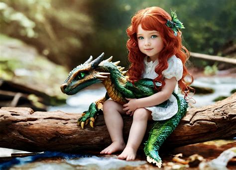 Download Ai Generated Girl Dragon Royalty Free Stock Illustration Image Pixabay