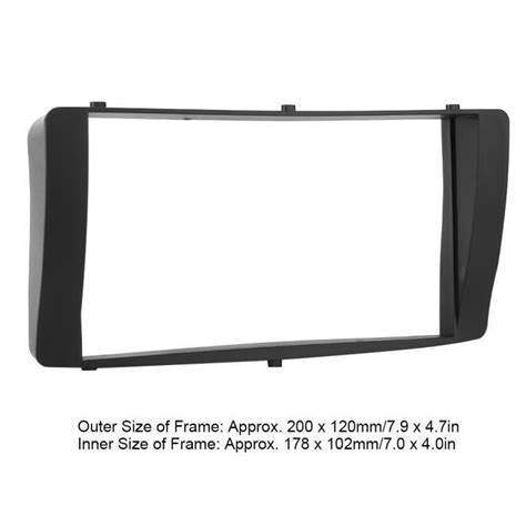 Autoradio St R O Fascia Dash Panel Din Cadre Garniture Kit Dvd Face