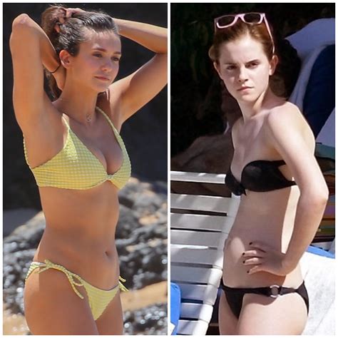 Nina Dobrev Vs Emma Watson Scrolller