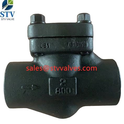 Api Swing Check Valve A N Inch Lb Sw End China Valve