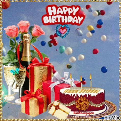 Animated Happy Birthday Wishes Happy Birthday Man Happy Birthday