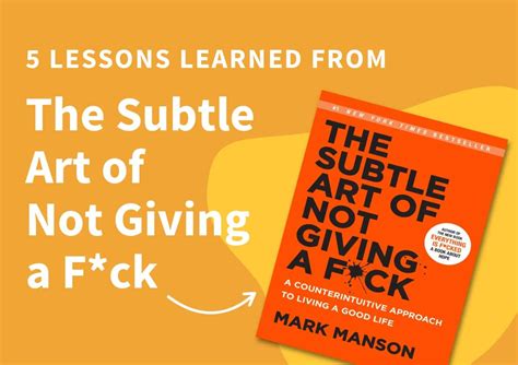 5 Lessons Learned From The Subtle Art Of Not Giving A F Ck Scribd Blog