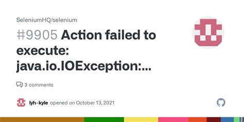 Action Failed To Execute Java Io IOException ERROR Src Main Native