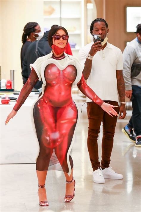 Cardi B Naked Shopping In La Photos Video The Fappening