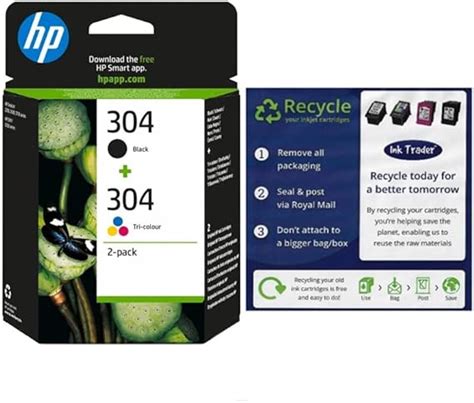 Ink Trader HP 304 Black Tri Colour Multipack Ink Cartridges 3JB05AE