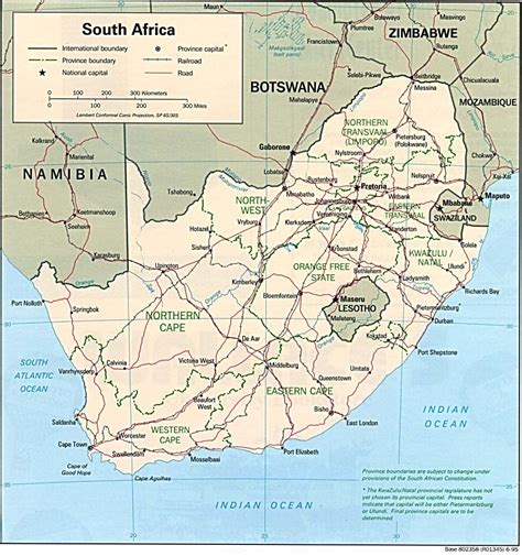 Cape Of Good Hope Location On World Map