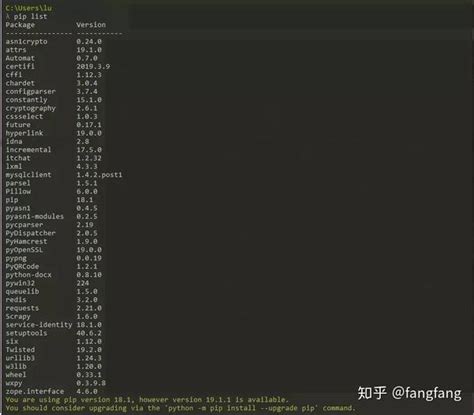python的pip命令 知乎